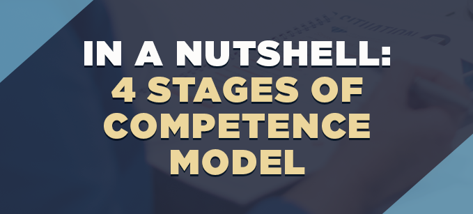 In a Nutshell: Four Stages of Competence