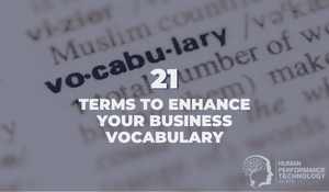 21 Terms to Enhance Your Business Vocabulary