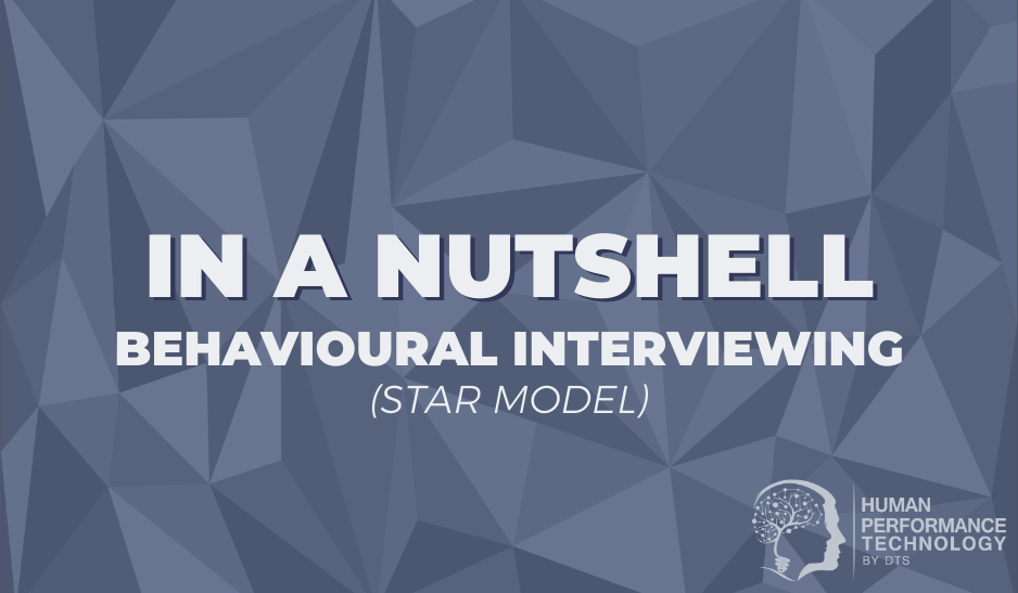 In a Nutshell: Behavioural Interviewing (STAR Model)