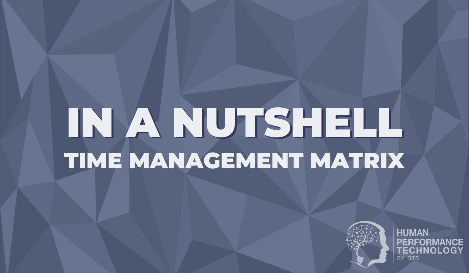 In a Nutshell: Time Management Matrix